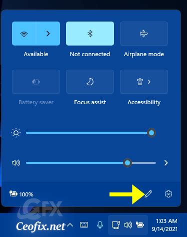 Re Arrange Quick Actions In Windows 11