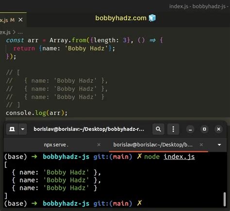 Create Array Using For Loop In Javascript