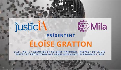 Justice Ia Capsule O1 Éloïse Gratton Éloïse Gratton