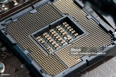 매크로 Cpu 소켓 Cpu 소켓 컴퓨터의 주요 구성 요소입니다 0명에 대한 스톡 사진 및 기타 이미지 0명 Cpu 공학