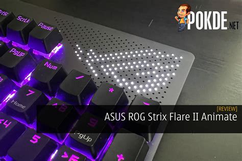 ASUS ROG Strix Flare II Animate Review - Pretty AniMe Matrix LED And ...