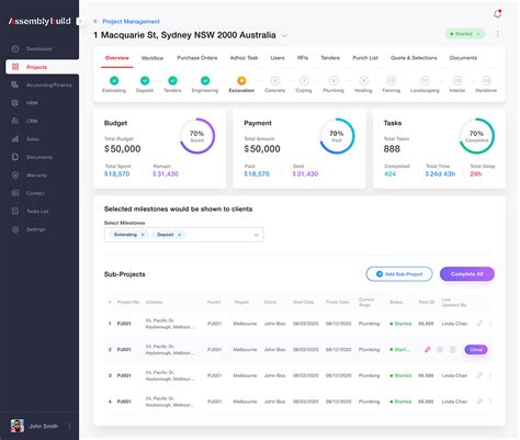 Assembly Build Web App Ui Behance