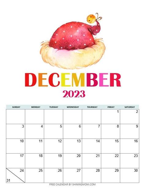 Календарь на декабрь 2023 года распечатать а4 75 фото