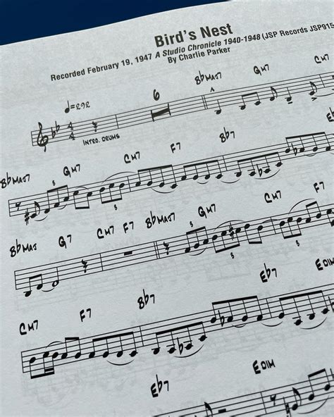 뮤직앤북스 Charlie Parker Omnibook C Volume 2 찰리 파커 솔로