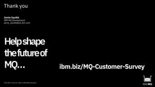 IBM Think 2018 IBM MQ High Availability PDF