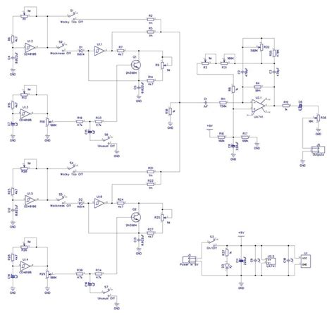 Weird Sound Generator Mfos With Pots Schematics Math Synth Weird