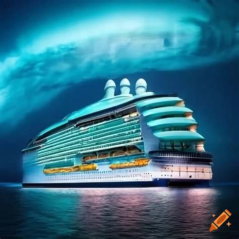 Futuristic Royal Caribbean Cruise Ship