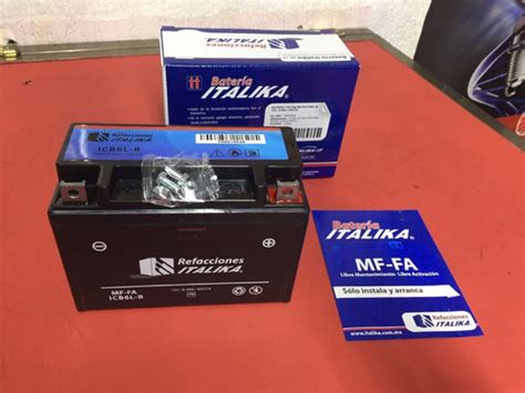 Bateria Motoneta Italika Steven Ogden