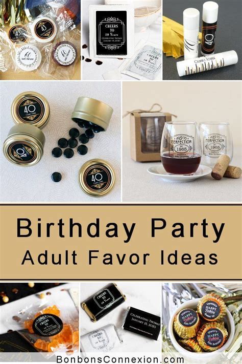 Adult Birthday Party Favors Adult T Bags Party Favors Birthday
