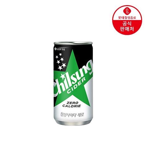 롯데칠성음료 칠성사이다 제로 210ml[60개] 에누리 가격비교