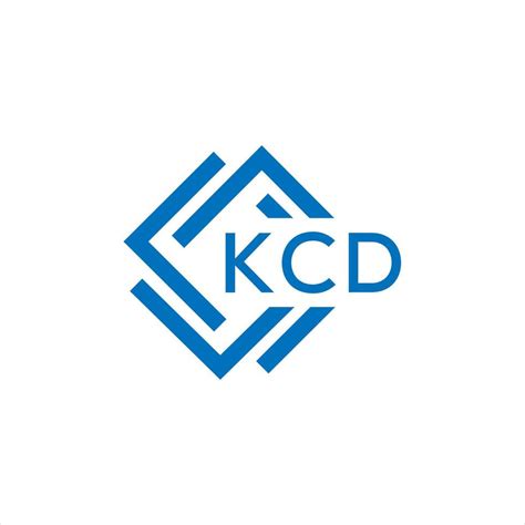 Kcd Letra Logo Diseño En Blanco Antecedentes Kcd Creativo Circulo Letra Logo Concepto Kcd