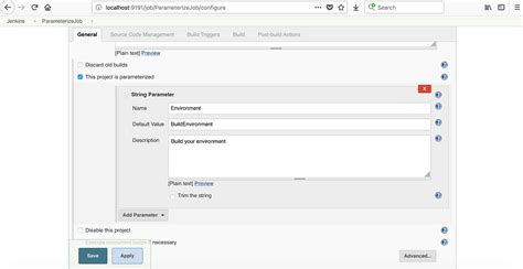 Jenkins Beginner Tutorial How To Parameterize Job In Jenkins By Pradeep Gopalgowda Medium