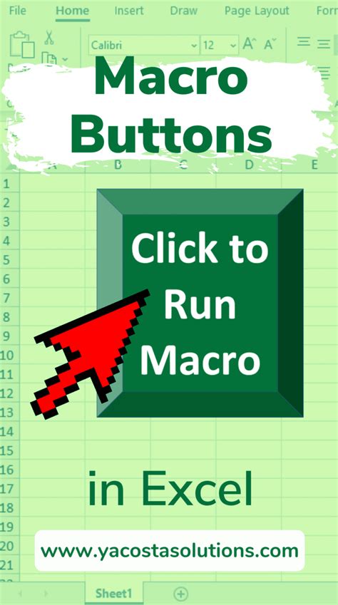 Macro Buttons In Excel All You Need To Know Video Tutorial