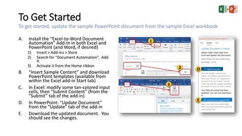 Ppt Excel To Powerpoint Document Automation Powerpoint Presentation Free Download Id 8914337