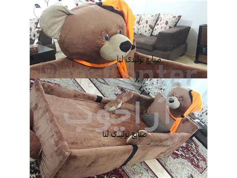 تخت خواب عروسکی خرسی جدید محصولات سرویس نوزاد و کو