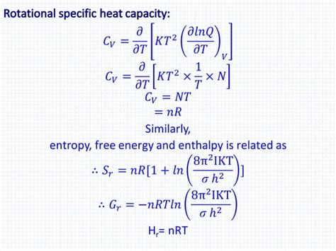 Rotational Partition Function