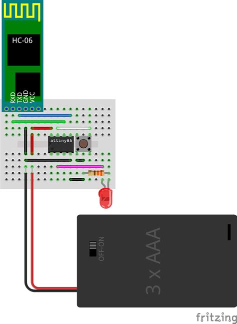Prototipi Miniaturizzati Con Il Modulo Bluetooth Hc 06 Lattiny85 E Arduino Danielealberti It