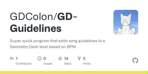 GitHub GDColon GD Guidelines Super Quick Program That Adds Song