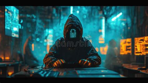 Individual In A Hoodie Engrossed In Work At A Computer Workstation With