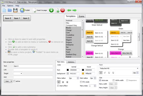 How To Create Vertical Navigation With Fly Outs Using Css3 Html Goodies