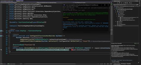 Bug Not Compatible With Net 6 And Azure Functions When Calling Addmicrosoftidentitywebapi
