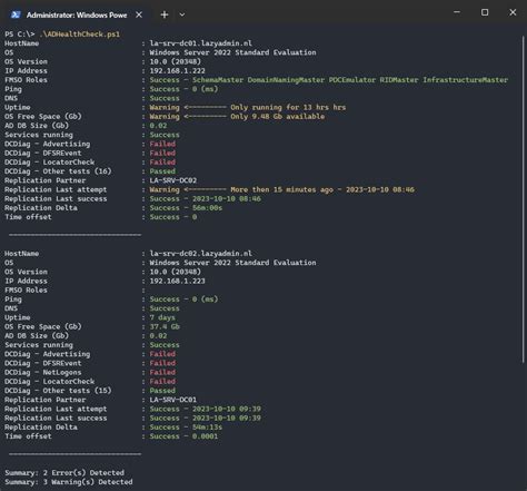 How To Check Domain Controller Health — Lazyadmin