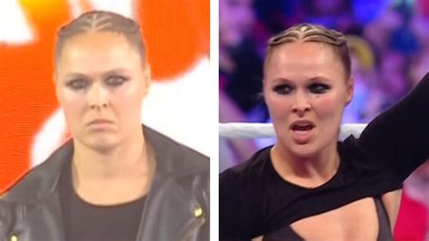 Ronda Rouseys Triumphant Wwe Return At Royal Rumble Sends Fans Berserk Brock Lesnar News Com