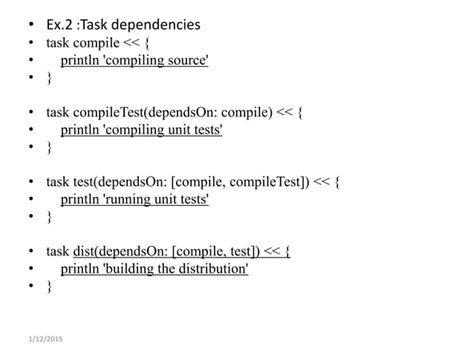 Gradle An Introduction Pptx Operating Systems Computer Software And Applications