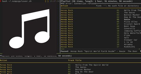 Not A Valid Identifier Issue Radumirea Ncmpcpp With Cover Art GitHub