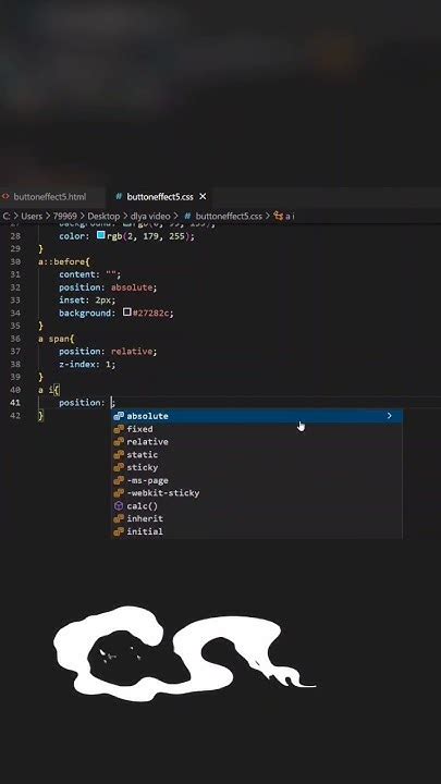 Css Button Hover Effect Css Cssanimation Htmlcss Csshover Shorts Shortsvideo Shortvideo