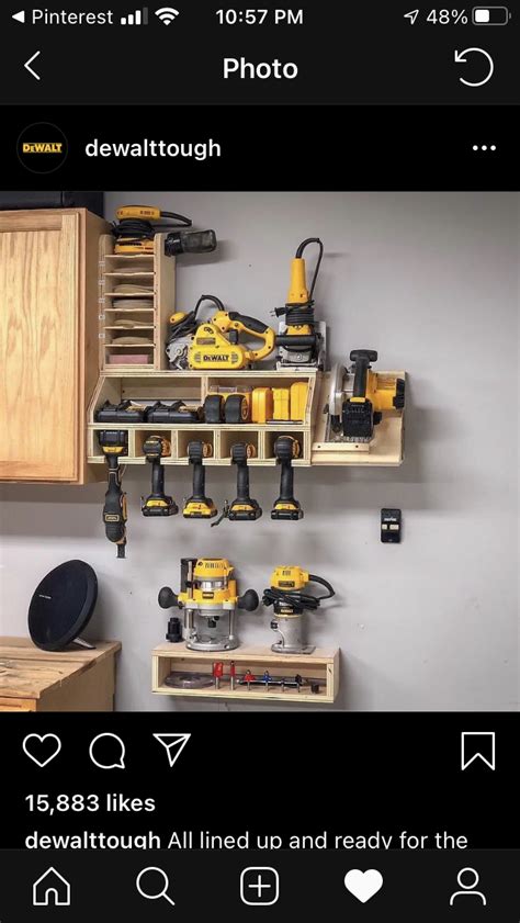 Genius Diy Power Tool Storage Ideas Artofit