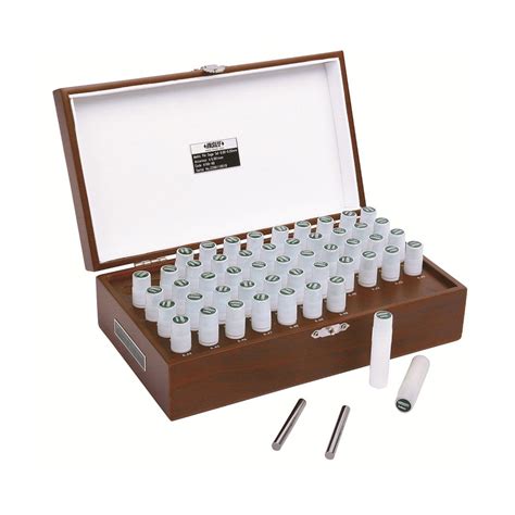 Insize 4166 4d 4 45mm 51 Piece Pin Gauge Sets Grade 1 H Roberts