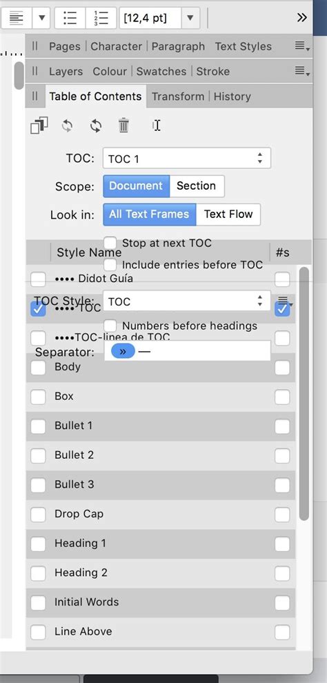 Bad Display In TOC Panel ARCHIVE Publisher Beta On MacOS Threads Affinity Forum