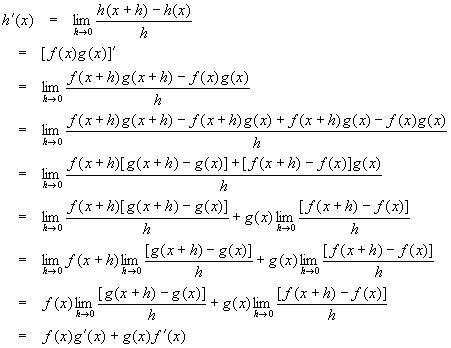 Math Help Calculus Properties Of Derivatives Technical Tutoring