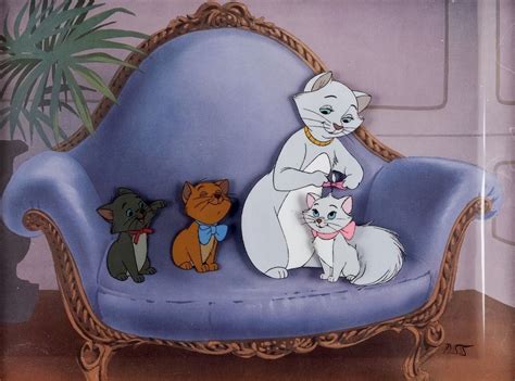 The Aristocats” Walt Disney Buena Vista 1970 Duchess Marie Berlioz And Toulouse