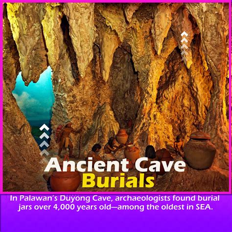 Dose Did You Know In Palawans Duyong Cave Archaeologists Discovered Burial Jars That Are