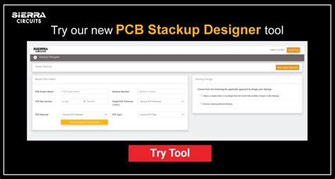 Pcb Stackup Designer Sierra Circuits Sierra Circuits