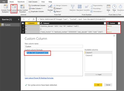 Expand Column With Json Content Microsoft Fabric Community