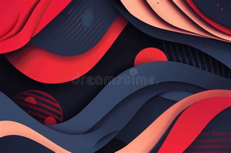 The Design Showcases Vibrant Abstract Colorful Waves In A Trendy And Modern Composition Aig62