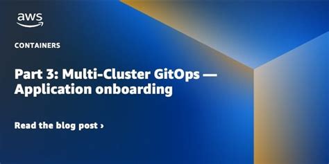 Part 3 Multi Cluster Gitops — Application Onboarding Containers Raws