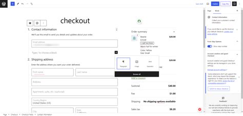How To Edit Woocommerce Checkout Page Using Block Pattern