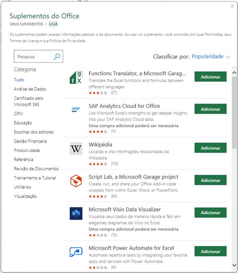 O Que é E Como Instalar Um Suplemento No Excel