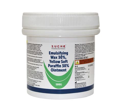 Emulsifying Wax 30 Yellow Soft Paraffin 30 Ointment