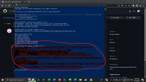 Vencord Cant Patch Even When Im Using The Nd Option Issue Vencord Installer Github