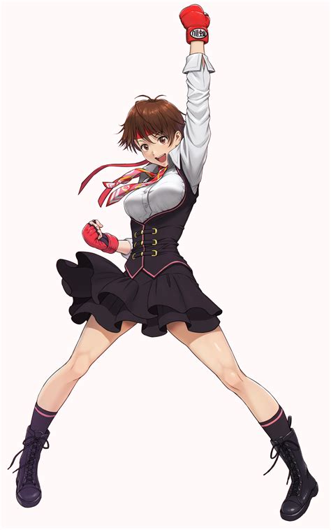 Kasugano Sakura Street Fighter Image By Nigou Zerochan Anime Image Board
