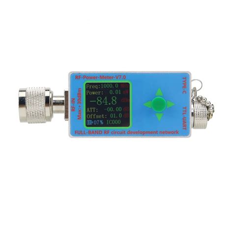 RF Power Meter V7 0 10GHz RF Power Meter Maximum Input Power 30dBm 1W N Type Connector Type C