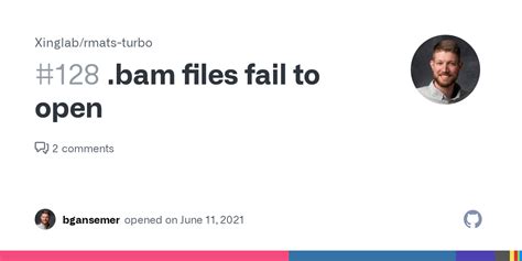 Bam Files Fail To Open · Issue 128 · Xinglab Rmats Turbo · Github