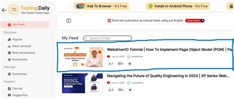Testing Daily The Testers Home Page On Linkedin Testingdaily