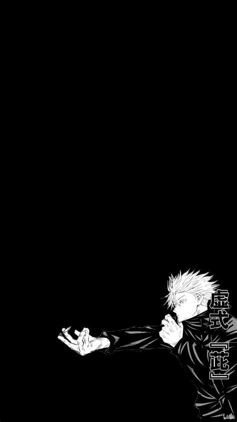 Gojo Black Wallpapers Top Free Gojo Black Backgrounds Wallpaperaccess