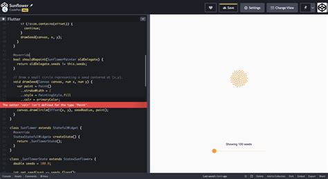 Flutter On Codepen Codepen